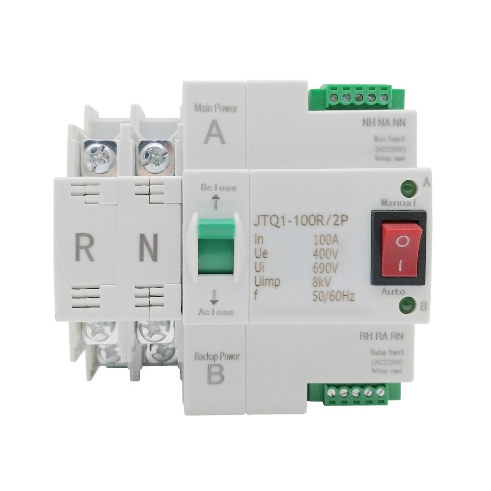 potere doppio 2P 3P 4P 100A IEC60947-6-1 del commutatore automatico di ...